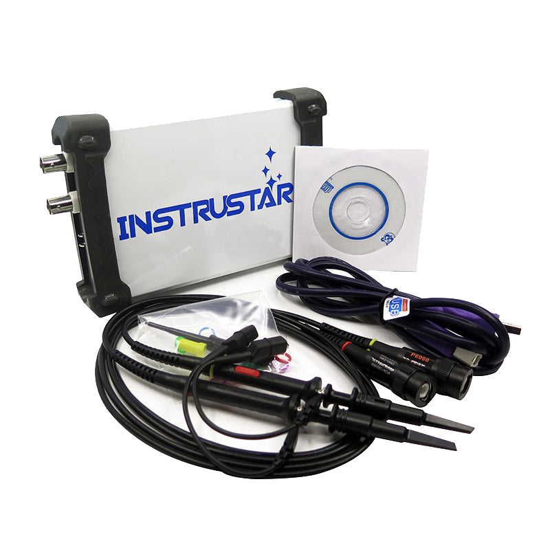 PC USB Virtual Digital Oscilloscope Spectrum Analyzers