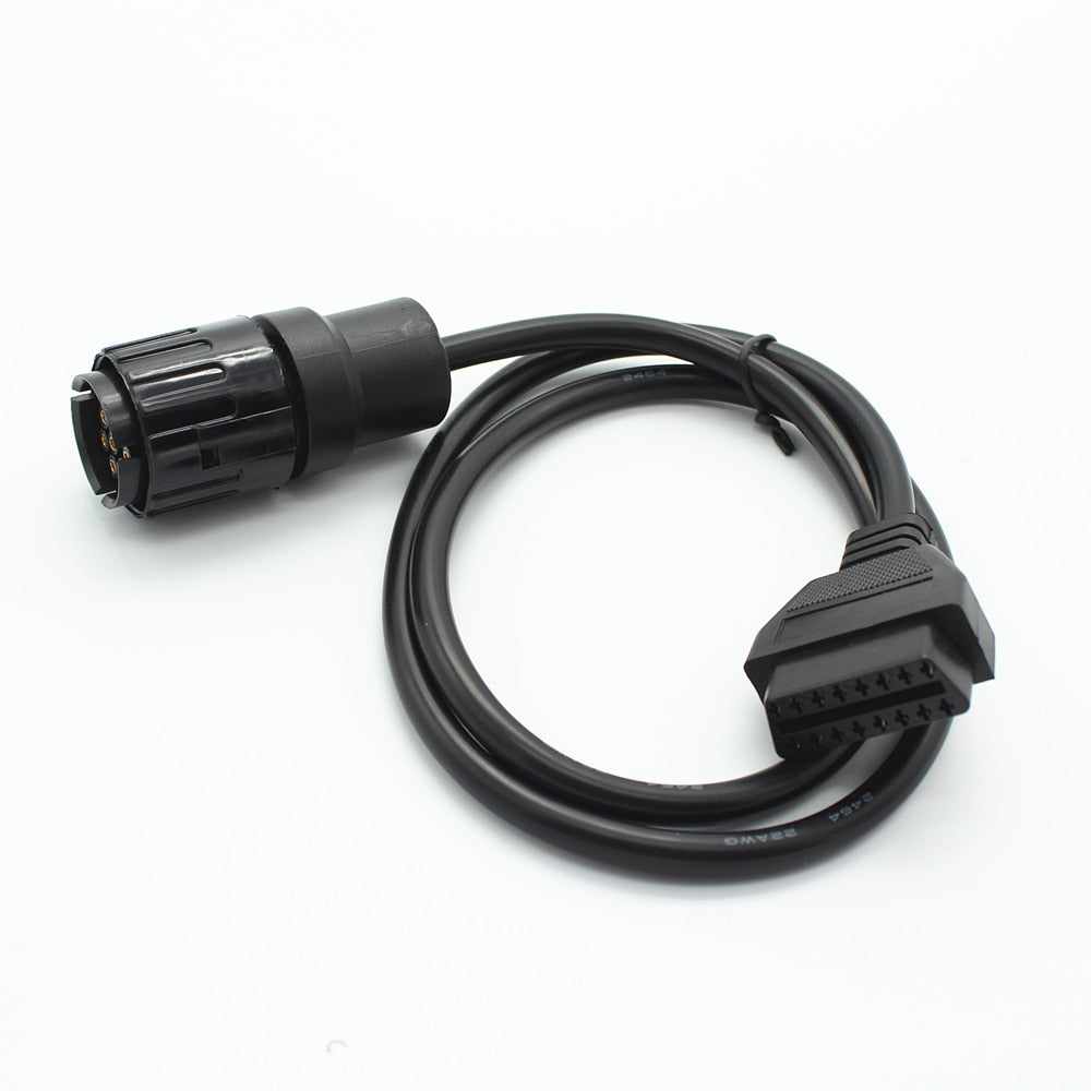 Cable Motobikes Diagnostic Cable 10Pin Adaptor Work with BMW ICOM A2