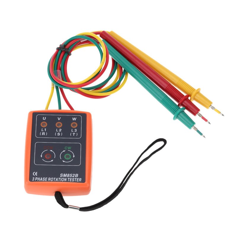 Rotation Indicator Tester Phase Indicator Detector Checker Meter